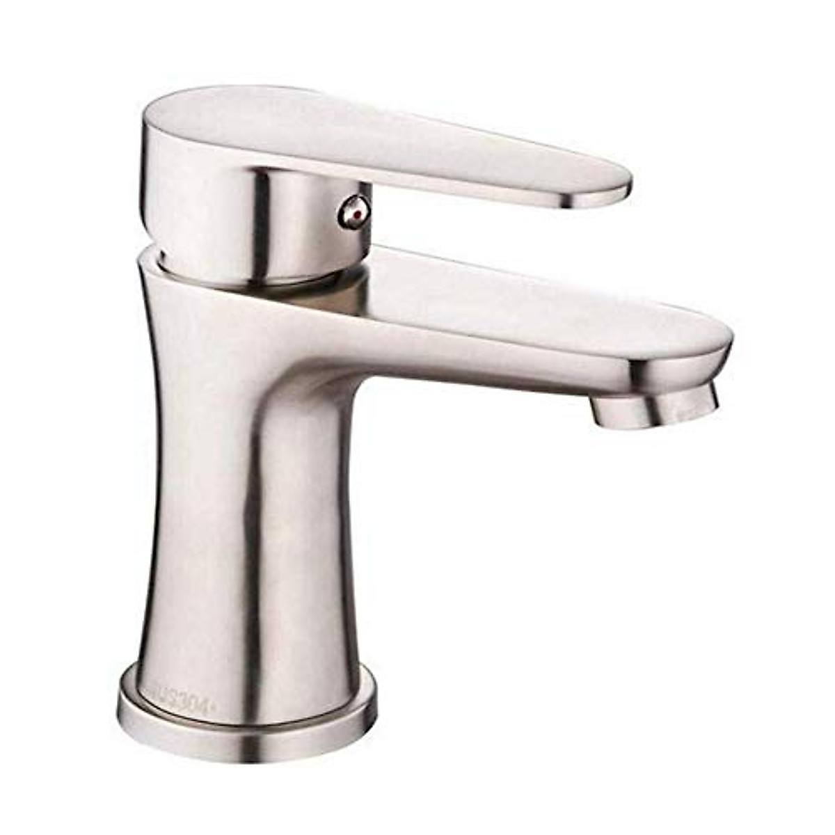 ShiSyan Y-LKUN Square Innovationsingle Hole Mixed Water Hot and Cold Bathroom Kitchen Basin Faucet