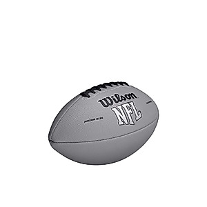 WILSON NFL MVP Football - Gray, Junior (Age 9-12)
