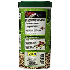 TetraPond Pond Sticks 3.53 Ounces, Pond Fish Food, For Goldfish And Koi, Tetra Pond Pond Sticks, Healthy Nutrition for Goldfish and Koi