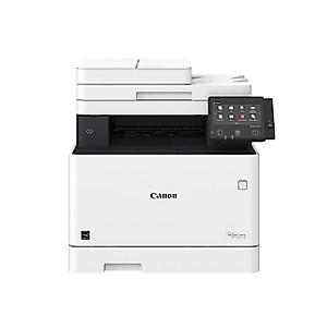 Canon Color imageCLASS MF733Cdw - All in One, Wireless, Duplex Laser Printer (Comes with 3 Year Limited Warranty), Amazon Dash Replenishment Ready, white