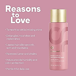 Colorproof Smooth Conditioner, 1.7oz - For Frizzy Color-Treated Hair, Smooths, Softens & Controls Frizz, Sulfate-Free, Vegan