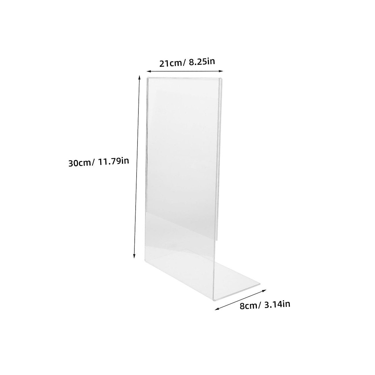 NUOBESTY Writing Slant Board Transparent Writing Stand Acrylic Writing Slope Board to Improve Handwriting Legibility Endurance for Office Reading Drawing