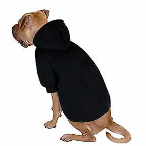 Blank Dog Sweatshirt Pet Hoodie for Medium Dogs Doggie Clothes