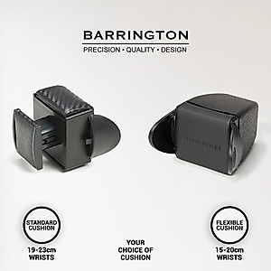 BARRINGTON Single Watch Winder for Automatic Watches with Silent Japanese Motor | Watch Winder for Rolex, Omega & Others | Adjustable TPD 650-1950 | AC Operated | Battery Backup (Racing Green)