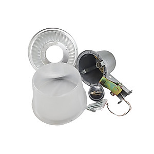 Touch & Glow Security Area Light – Ultra Bright Dusk to Dawn High-Pressure Fluorescent Light with Photocell for Outdoor Safety | Heavy Duty Wall Mount, EZ-FLA