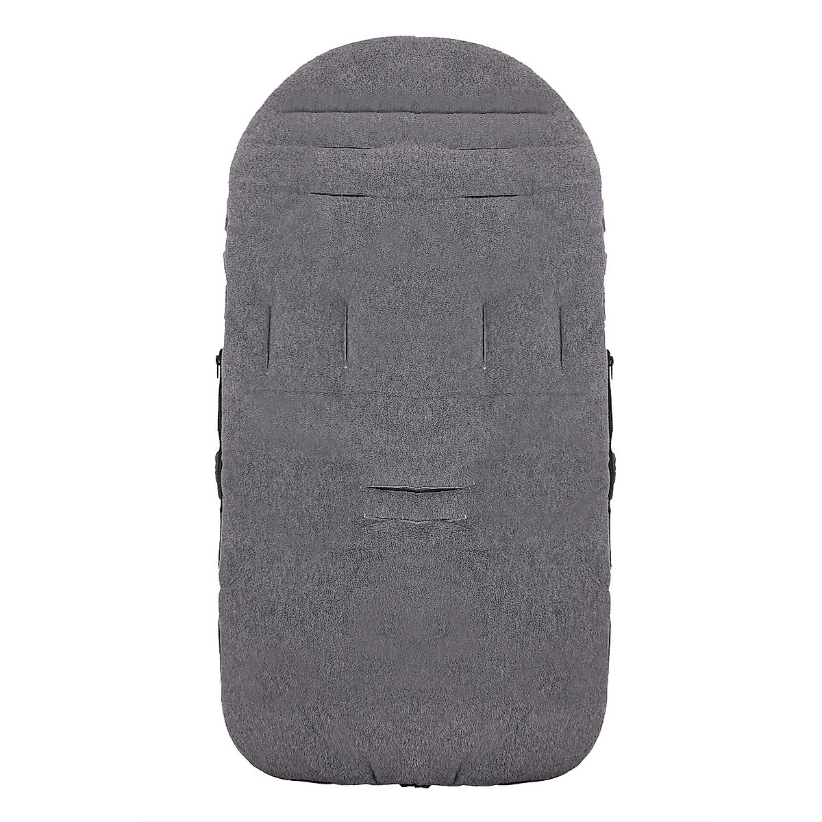 RUIXIA Winter Warm Thick Fleece Baby Stroller Sleeping Bag Detachable Universal Waterproof Toddlers Bunting Bag Double Zipper Closure Windshield Footmuff Newborn Infants Swaddle Blanket Pram Wrap