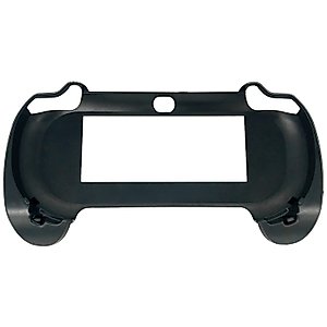 OSTENT Durable Joypad Plastic Flexible Bracket Holder Hand Handle Grip for Sony PS Vita 1000 Color Black