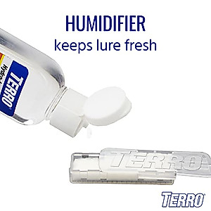 TERRO T3220 Refillable Spider & Insect Trap Attracts Pests with Hydro-tech Lure – Includes 2 Traps & 8 Glue Boards , Brown