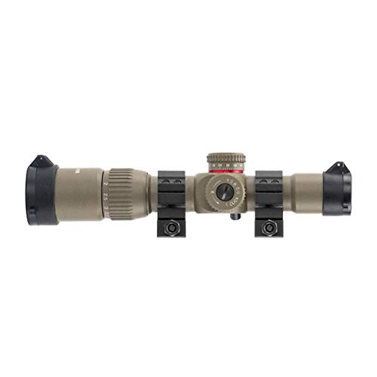 Monstrum G2 1-4x24 First Focal Plane FFP Rifle Scope with Illuminated BDC Reticle | Flat Dark Earth