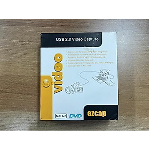TCNEWCL Capture Card, USB Video Capture Card Devices, VCR VHS TV to DVD Converter, Edit and Digitize Analog Video for Windows Only