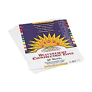 Prang (Formerly SunWorks) Construction Paper, Bright White, 9" x 12", 50 Sheets