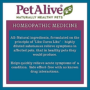 PetAlive Scare-D-Pet for Fear of Loud Noises in Dogs and Cats, 59 mL