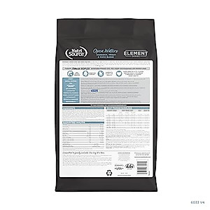 NutriSource Element Series Dog Food, Made with Haddock, Trout and Duck, with Heirloom Grains, 4LB, Dry Dog Food