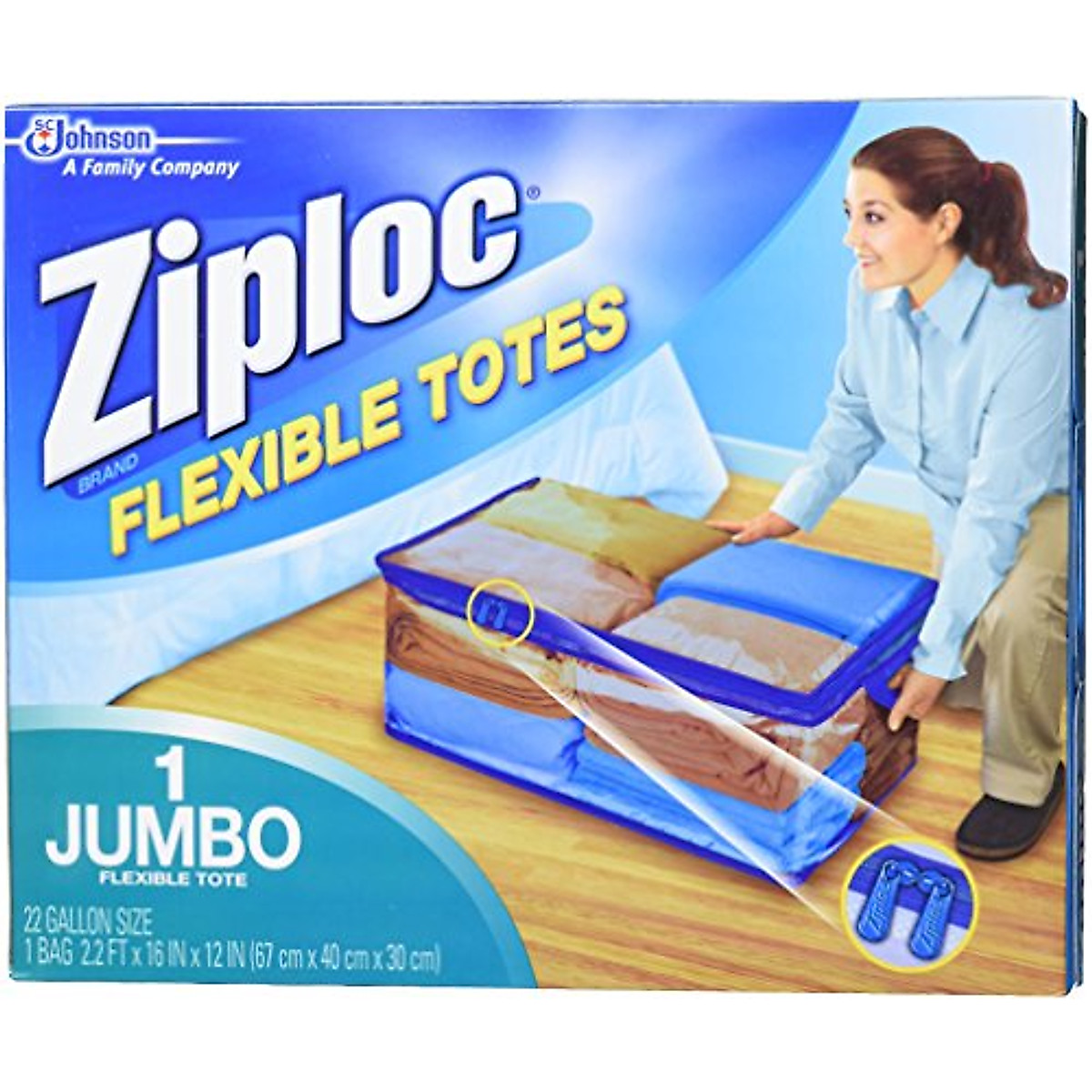 Ziploc Flexible Extra Extra Large Clothes Storage Bag (Pack of 5)
