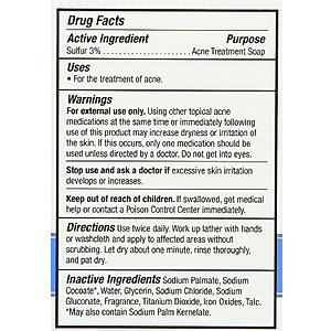 Grandpa's SOAP,THYLOX Acne TRTMNT, 3.25 OZ, 6 Pack