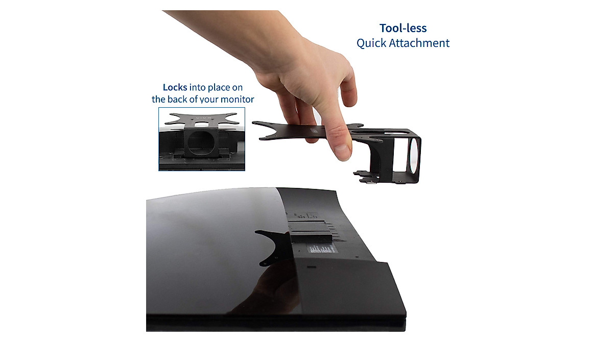 VIVO Quick Attach VESA Adapter Plate Bracket Designed for Dell SE2416HX ...