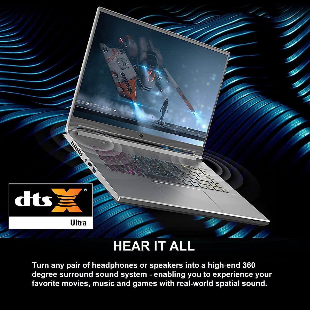 Acer Predator Triton 500 SE Gaming/Creator Laptop | 12th Gen Intel i7-12700H | GeForce RTX 3060 | 16" WQXGA 240Hz G-SYNC Display | 16GB DDR5 | 512GB Gen 4x4 SSD | Killer Wi-Fi 6E | PT316-51s-7397