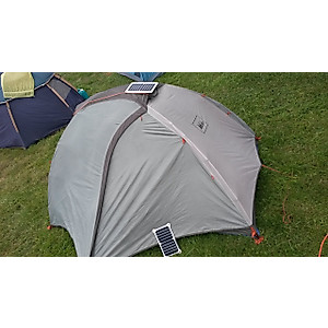 Solarpad Pro | 5 Watt 4.3 Ounce Lightweight USB Phone Solar Charger Designed for Ultra Light Backpacking, Thru Hiking, and Touring