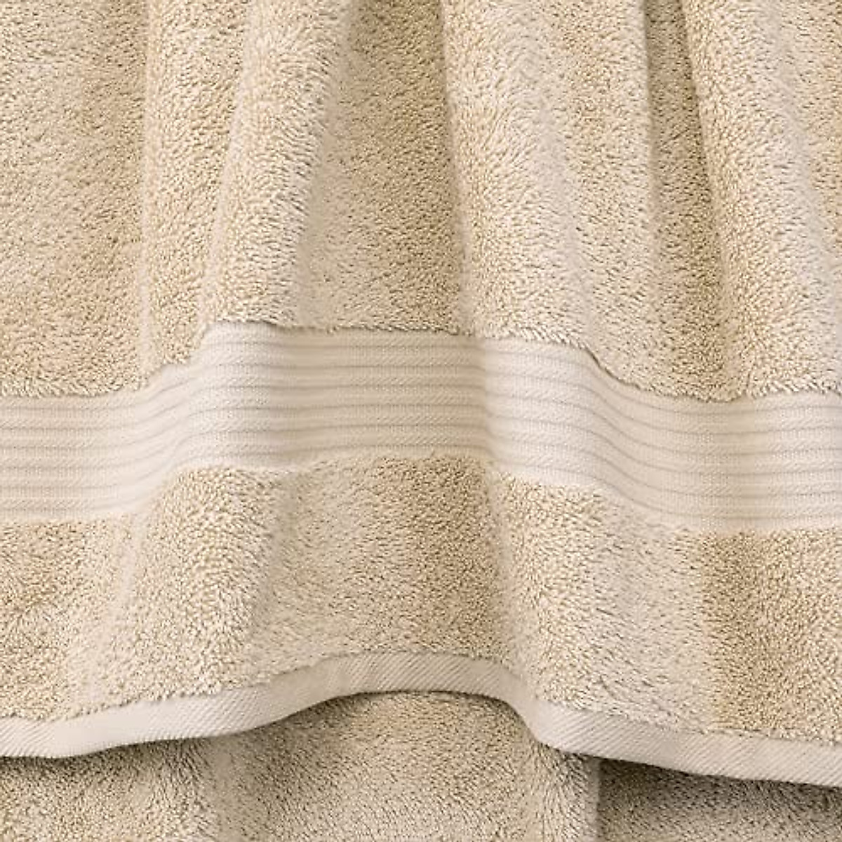 Cotton Paradise Bath Towels, 100% Turkish Cotton 27x54 inch 4 Piece Bath Towel Sets for Bathroom, Soft Absorbent Towels Clearance Bathroom Set, Sand Taupe Bath Towels