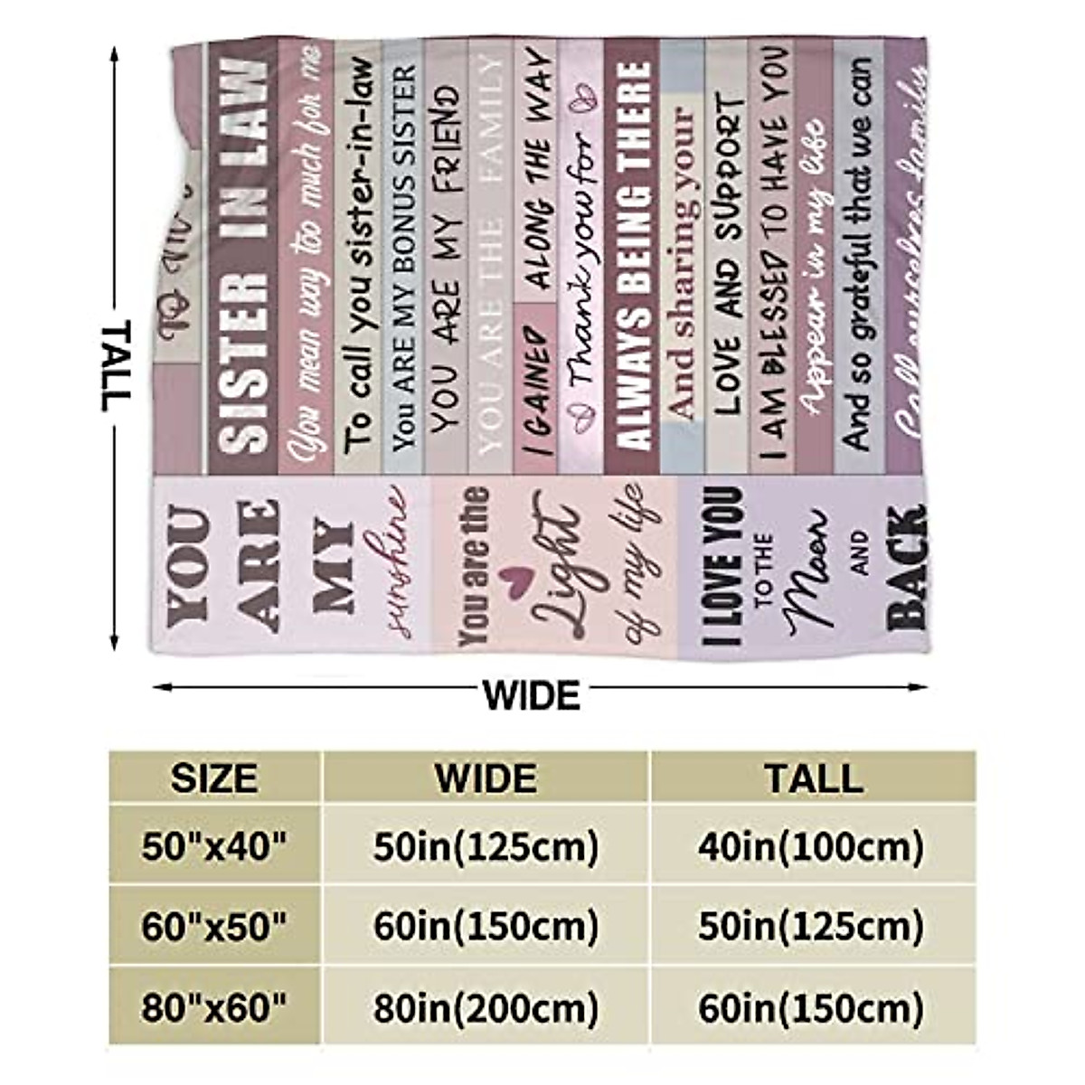 Fleece Cherished Sisters Bond Throw Blanket - Warm Flannel Fleece - Sentimental Sibling Gift