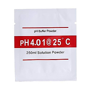 Nynelly 12pcs pH Meter Buffer Solution Powder for Precise and Easy for Precise pH Calibration Powder Solution,4.01pH,6.86pH and 9.18pH