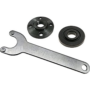 Angle Grinder Wrench Spanner Metal Lock Nut for Compatible with Dewalt Makita 193465-4 Bosch Black & Decker Ryobi