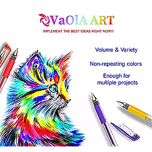 Colored Pens 30 Psc Glitter Gel Pens for Kids Colorful Pens for Spirograph Deluxe Design Set