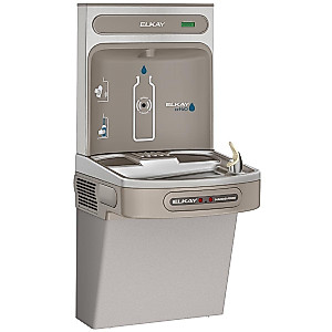 Elkay EZO8WSLK Bottle Filling Station, Light Gray Granite
