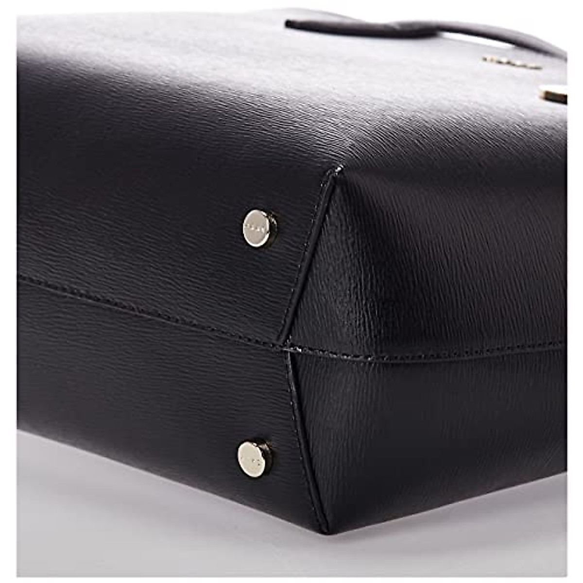 DKNY womens Dkny Bryant Md Tote, Black/Gold, One Size US