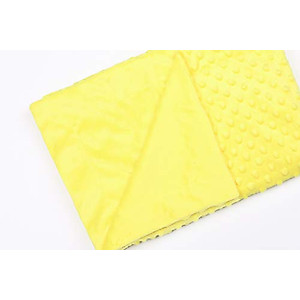 Annlaite Unisex Children's Baby Quilt Soft Baby Blanket Minky Dot- Sherpa Fleece Baby Blanket 30 by 40 Inch Pink