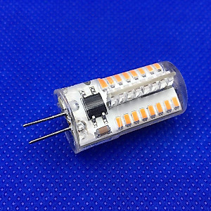 Dimmable LED G4 Bi-Pin Base Bulbs,AC 110V( Do Not Use in Low Voltage 12V), 3W(Equivalent to 20W 30W T3 Halogen Track Bulb), Warm White 3000K, Home Lighting,Landscape Light,Ceiling Lights,10-Pack