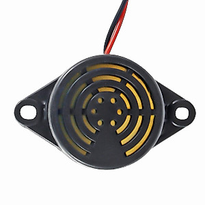 10PCS SFM-27 DC 3-24V Alarm Siren Electronic Piezo Active Buzzer, 95dB High Decibel Continuous Beep Speaker for Arduino