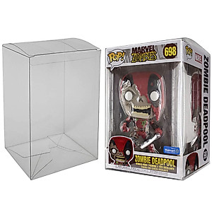 Viturio Plastic Box Protector Cases Compatible With Funko Pop! 10" Inch Vinyl (2 Pack) Clear .50mm Thick
