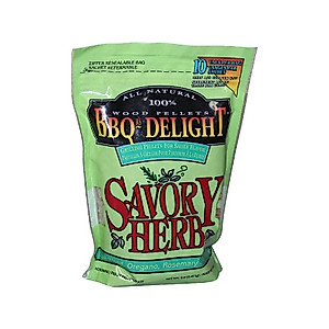 BBQ'rs Delight Savory Herb Wood Pellets 1lb Bag