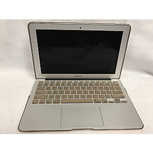 Apple MacBook Air MJVM2LL/A Intel Core i5-5250U X2 1.6GHz 4GB 128GB SSD, Silver (Scratch and Dent) (Refurbished)