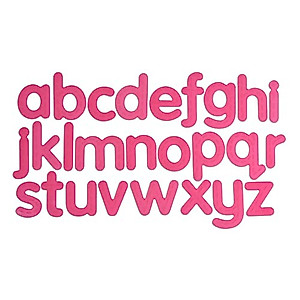 TickiT SiliShapes Trace Alphabet - Set of 26 - Transparent Silicone Letters With Traceable Broken Lines and Directional Arrows - Lowercase - Teach Letter Recognition and Formation