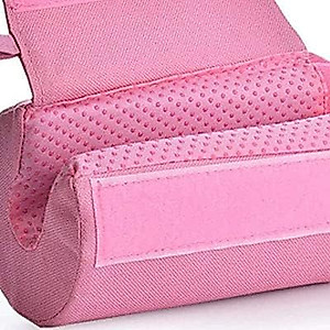 Plan4U Barbell Pad Set for Squat Hip Thrusts Upgraded Workout Foam Weight Lifting Bar Cushion Shoulder Neck Support with Anti-slip Grain, Fits Standard Olympic Bars and Smith Machine, 2 Gym Ankle Straps, Hip Resistance Band, Carry Bag, Pink