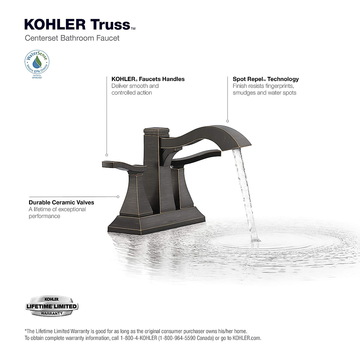 TRUSS® CENTERSET LAV FAUCET