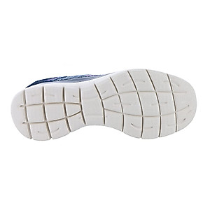 Skechers Women's Hands Free Slip Ins Summits Dazzling Haze Sneaker, Navy Purple, 8