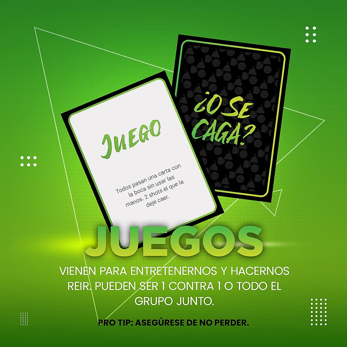 ¿O se caga? | Drinking Game en Español con 153 cartas