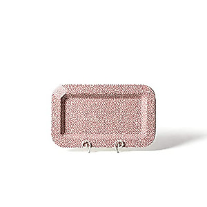 HAPPY EVERYTHING! Red Small Dot Mini Entertaining Rectangle Platter