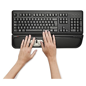 Contour Design RollerMouse Pro3 - Wired Ergonomic Mouse for Laptop and Desktop Computer Use - Reach-Free Ambidextrous Computer Mouse - Mac & PC Compatible