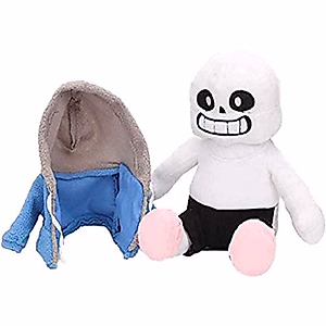 TTTSOTWD Sans Stuffed Plush Doll. 8.7" Hugger Cushion .Plush Papyrus Plush Stuffed Doll. for Doll Gifts