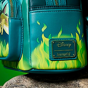 Loungefly Villains: Lion King - Scar Glow in The Dark Mini-Backpack, Amazon Exclusive