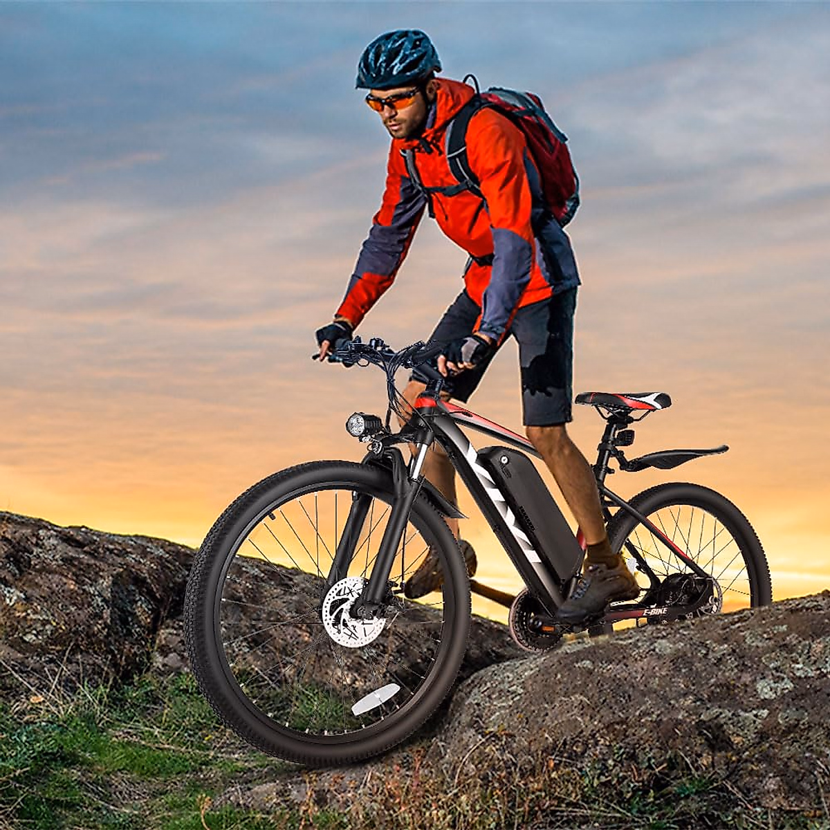 Vivi Electric Bike, 27.5" Electric Bike for Adults, Peak 750W Ebike 22MPH Electric Mountain Bike with 48V 499.2WH Battery, Up to 50 Miles, 21 Speed Adult Electric Bicycles, UL 2849 Certified