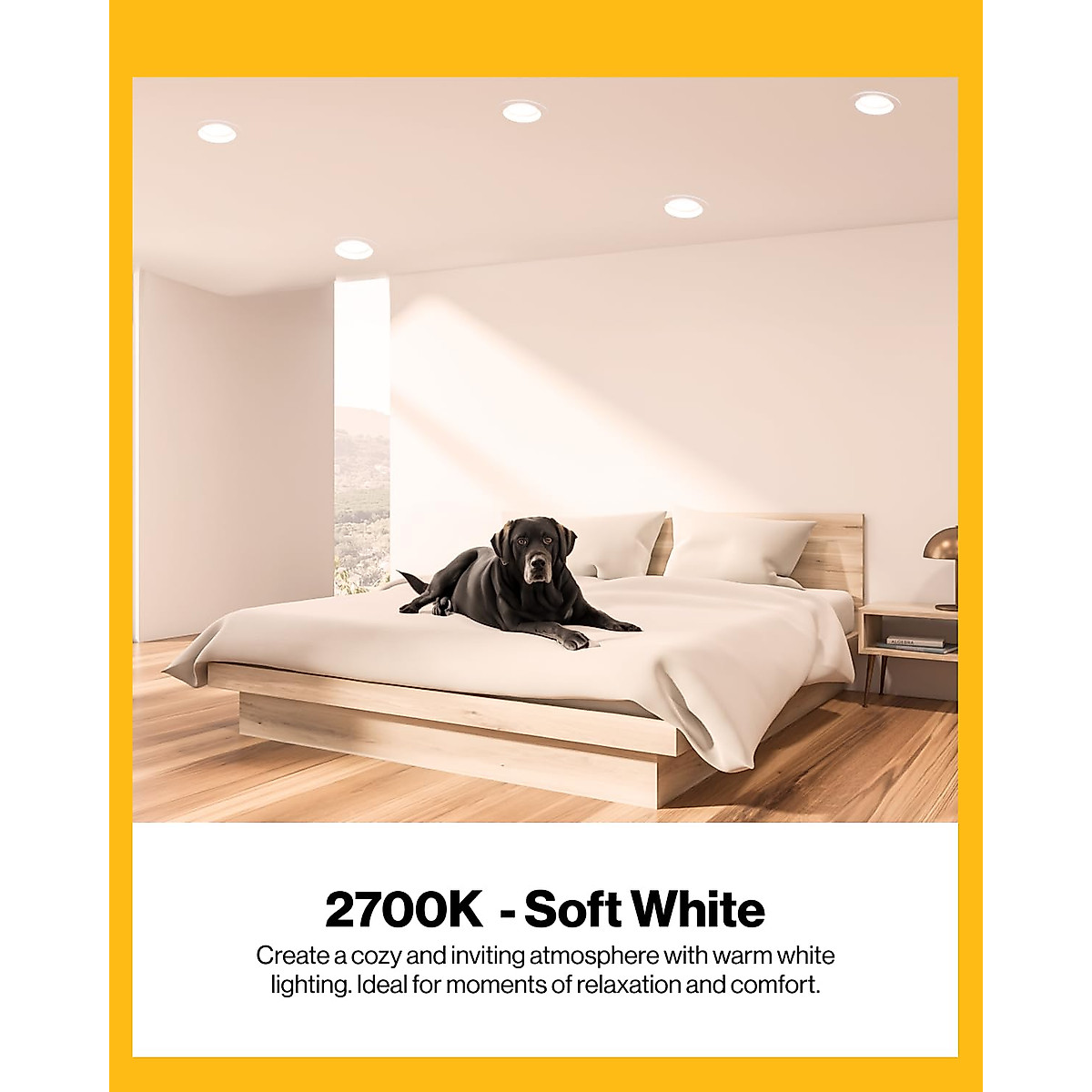 Sunco 12 Pack BR30 LED Bulbs, Indoor Flood Lights CRI93 11W Equivalent 65W 2700K White 850 Lumens, E26 Base, 25K Lifetime Hours Interior Home Dimmable Recessed Can Light Bulbs UL