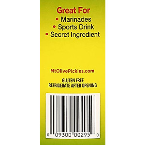 Mt. Olive Pickle Juice 100% Kosher Dill Pickle Brine, 64 Ounce Bottle