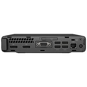HP Micro Desktop Computer 800 G3 Elitedesk Mini Business PC, Intel Quad Core i7-6700T,16GB DDR4 RAM 256GB SSD,WiFi Type-C Port, New Wired Keyboard Mouse, Windows 10 Pro 64-bit (Renewed)…