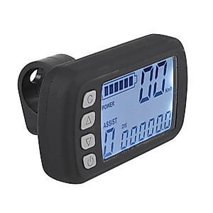 Alomejor 36V/48V 250W/350W Brushless Motor Controller LCD Panel Kit E Bike Conversion for E Bike Electric Bike E Bike(A)