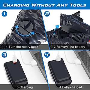 Aomifmik Remote Control Dinosaur Toys for Kids, 2x1000mAh RC Boat Mosasaurus Water Toys for Swimming Pool Bathroom, Birthday Gifts for 3 4 5 6 7 8-12 Year Old Boys Girls Christmas (Mosasaurus)